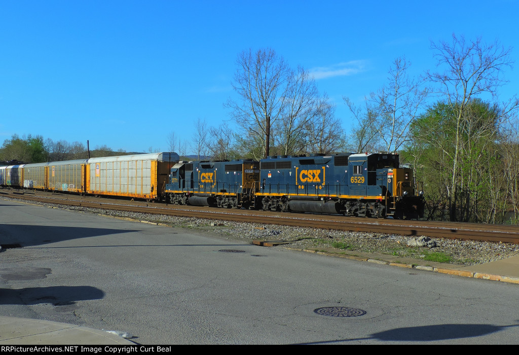CSX 6529 and 2771 Y190-23 (2)